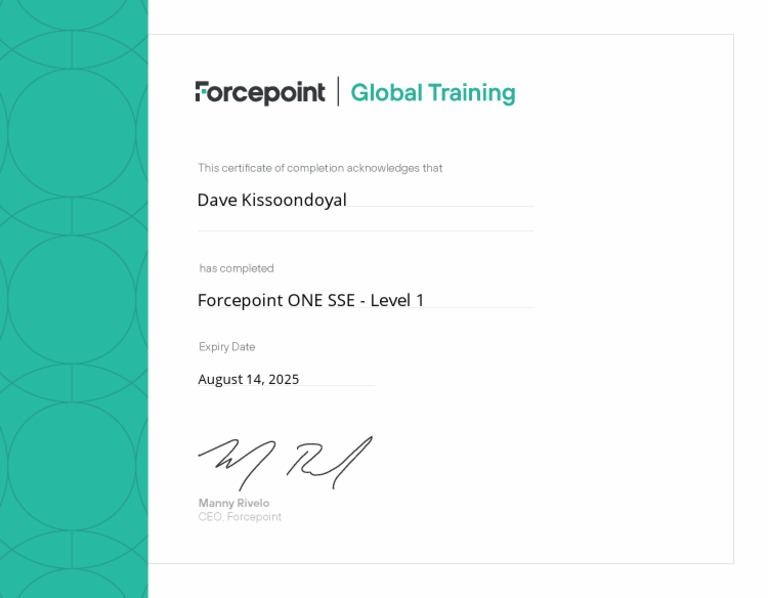 Forcepoint ONE SSE - Level 1 | PDF