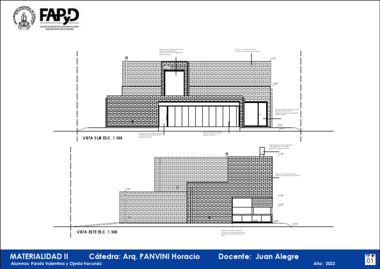 Proyecto de Materialidad II - Panvini 2023 | PDF | Materiales