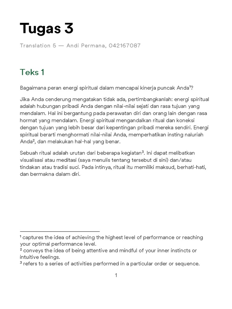 Translation 5 - Tugas 3 | PDF | Economies