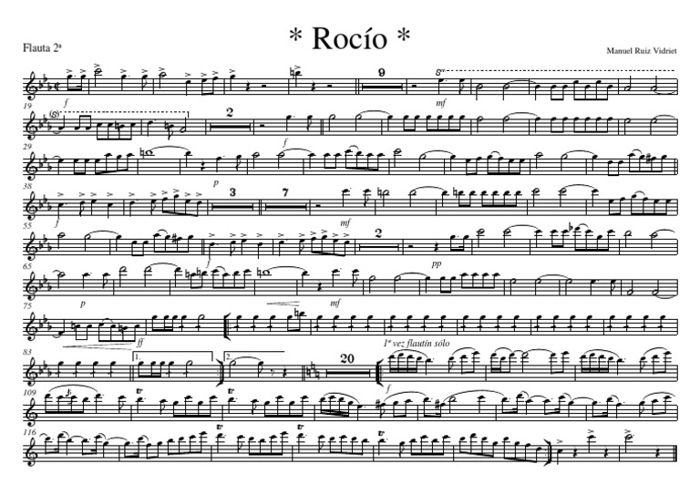 Rocio Flauta 2º | PDF
