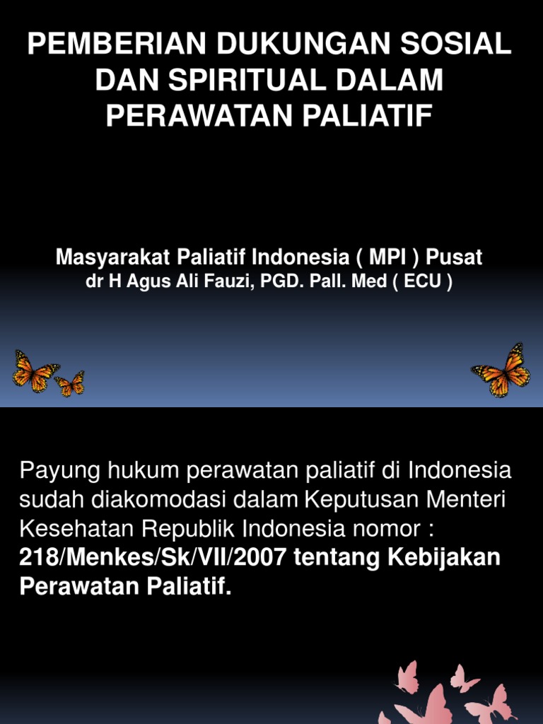 (Dr. Agus Ali) REV - PELATIHAN PALIATIF HOPE JAWA TIMUR DAN BALI ...