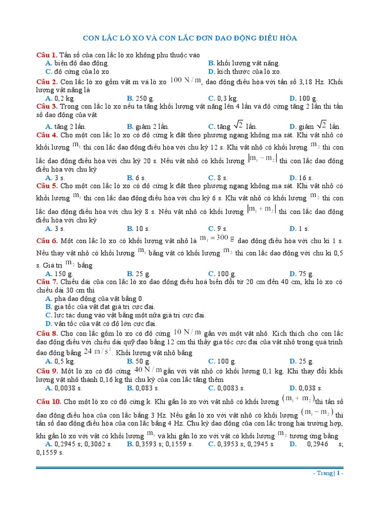 BT - C0102 - Con Lac Lo Xo Va Con Lac Don Dao Dong Dieu Hoa | PDF