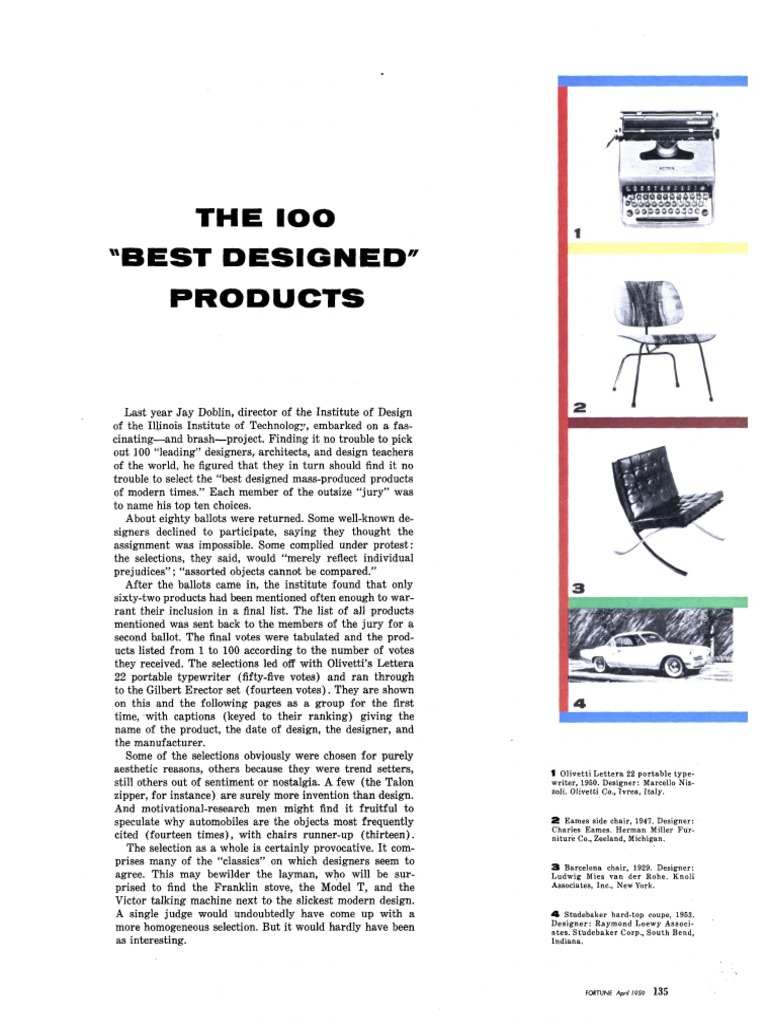 100 Best Designs | PDF