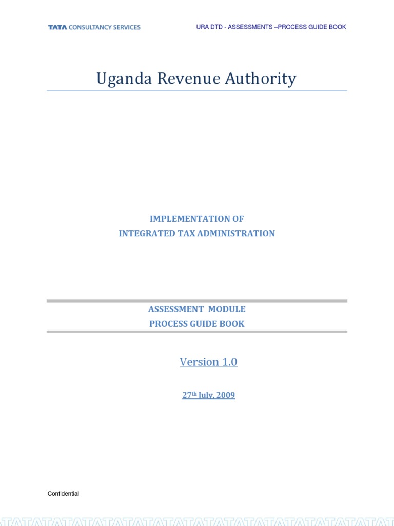 Uganda Tax Assessment Process Guide | PDF | Value Added Tax | Taxes