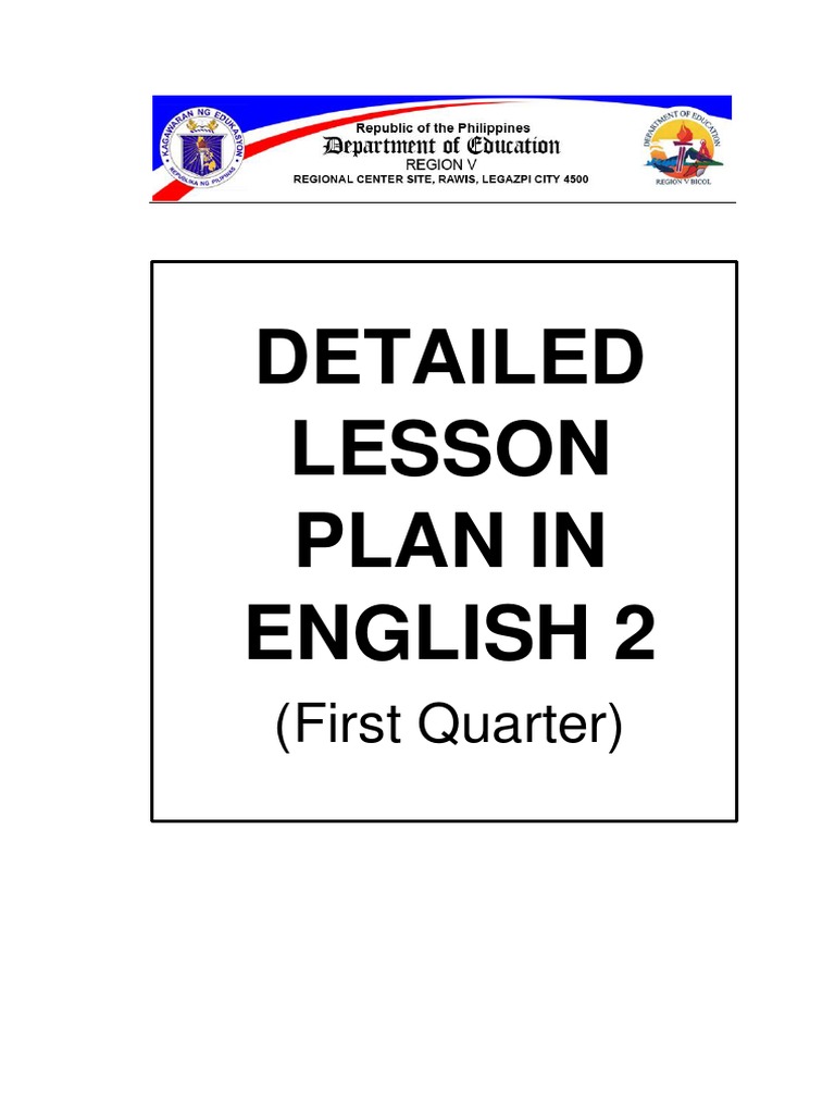 DLP English 2 | PDF | Learning | Teachers