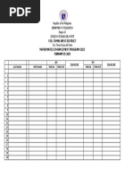 Lesson Plan Monitoring Form | PDF