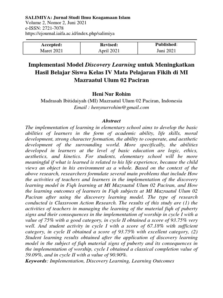PTK Baru Tanda-Tanda Baligh | PDF | Behavior Modification | Cognition