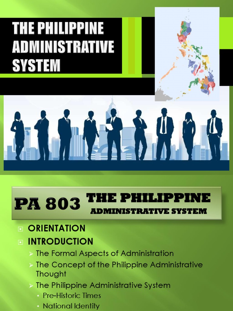 Philippine Administrative System Overview | PDF | Public Administration ...
