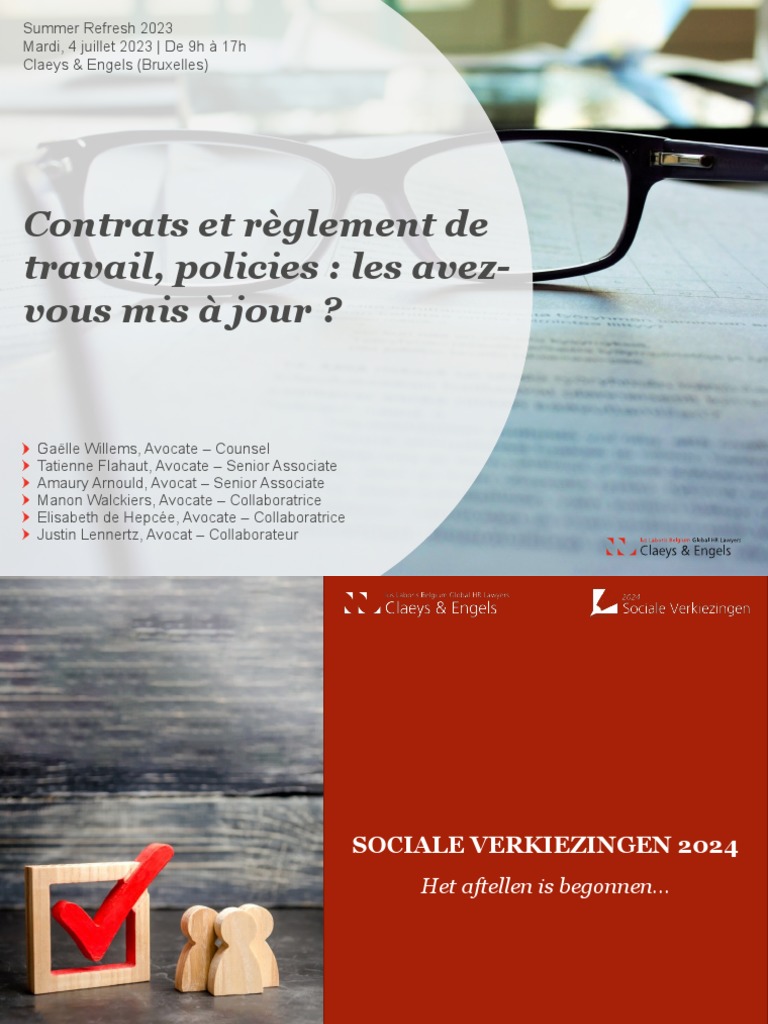 Template Claeys & Engels 2023 PPT 4-3 Covers | PDF