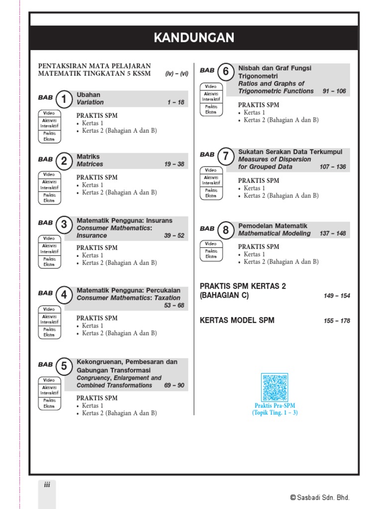 Matematik Tingkatan 5 | PDF