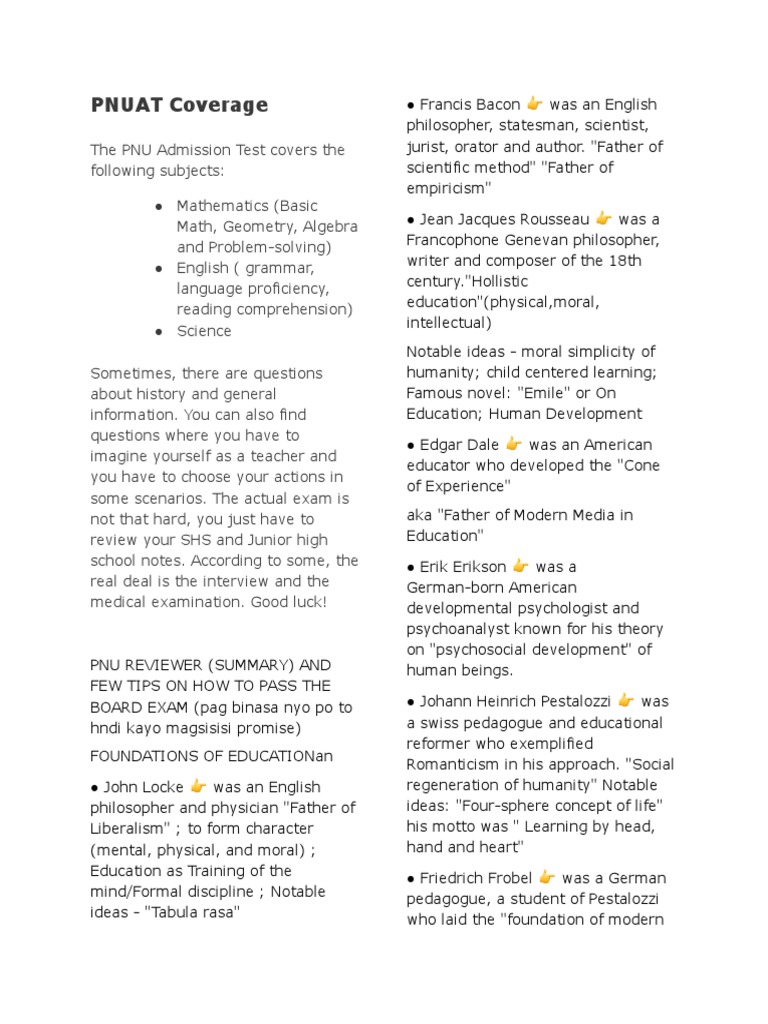 Reviewer For Pnuat | PDF | Psychology | Pedagogy