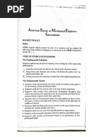 Code of Ethics For Mechanical Engineers | PDF | Engineer | Profession