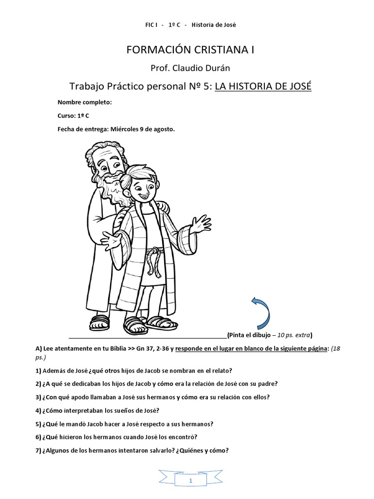 La Historia de José | PDF | Jacob