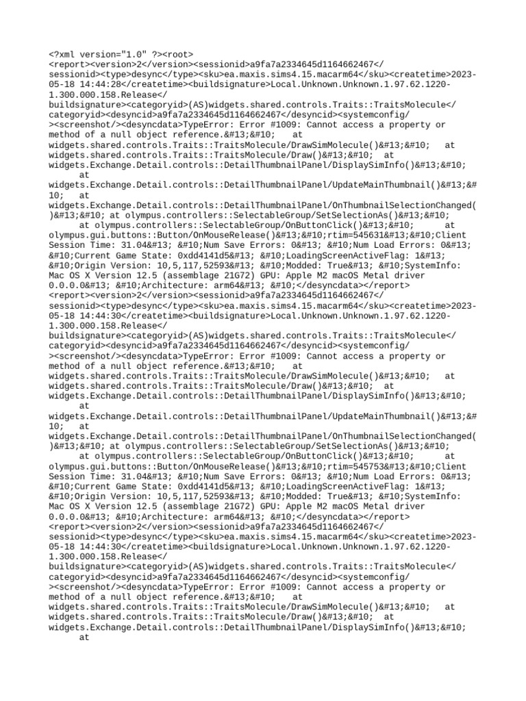 lastUIException 63820111545 | PDF | Mac Os | Computer Hardware