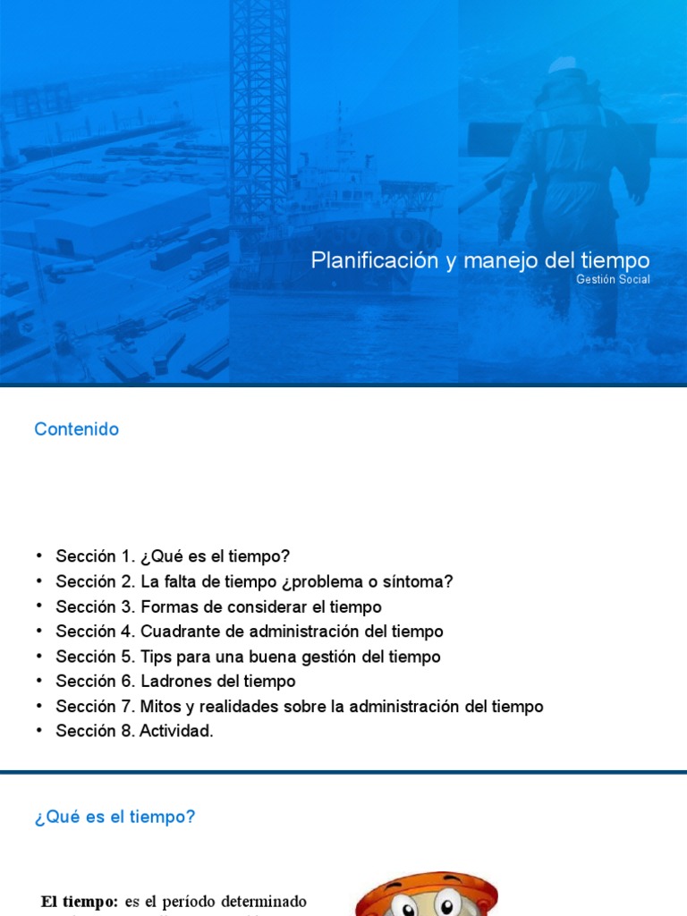 Manejo Del Tiempo Breve Introducción | PDF | Gestión del tiempo ...