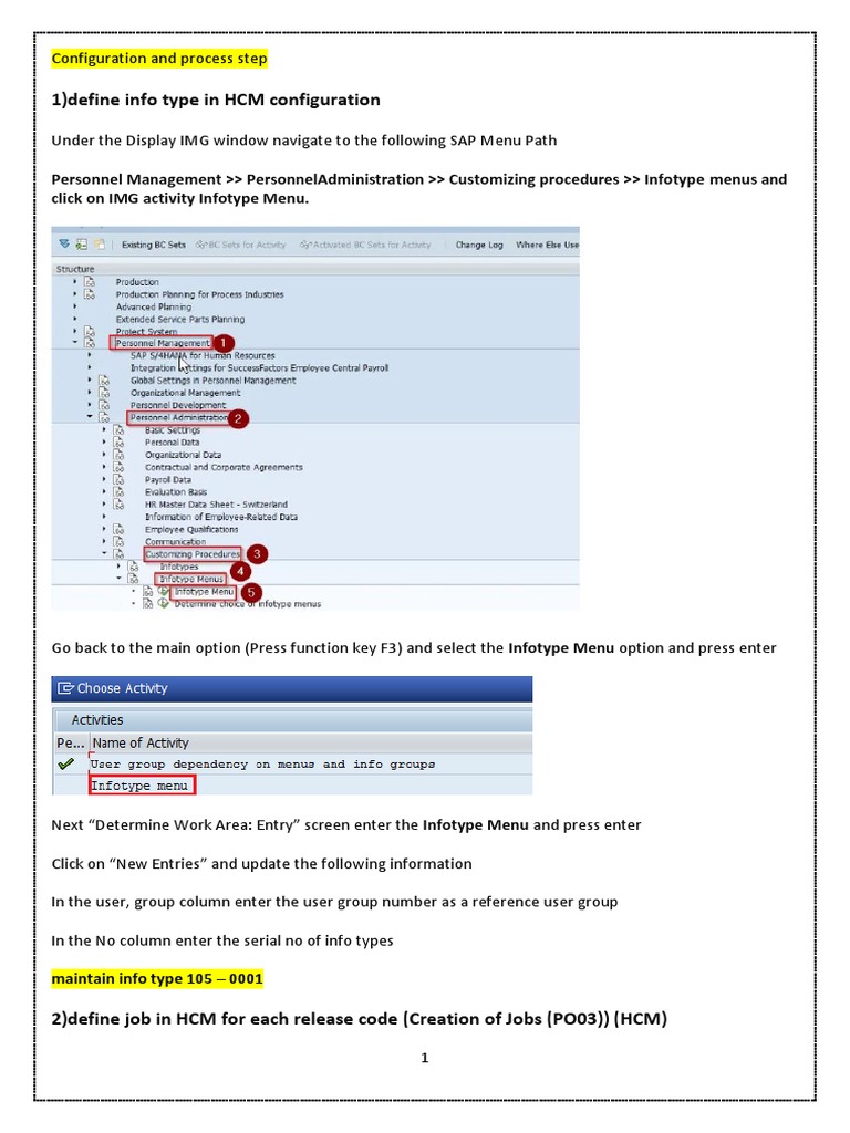 Configuring PO Release Workflow in SAP | PDF | Menu (Computing ...