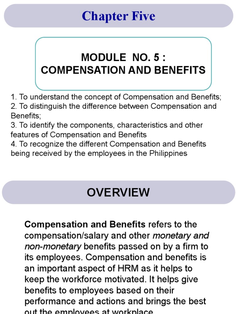 Chapter 5 Compensation and Benefit.pptx | PDF | Employment ...