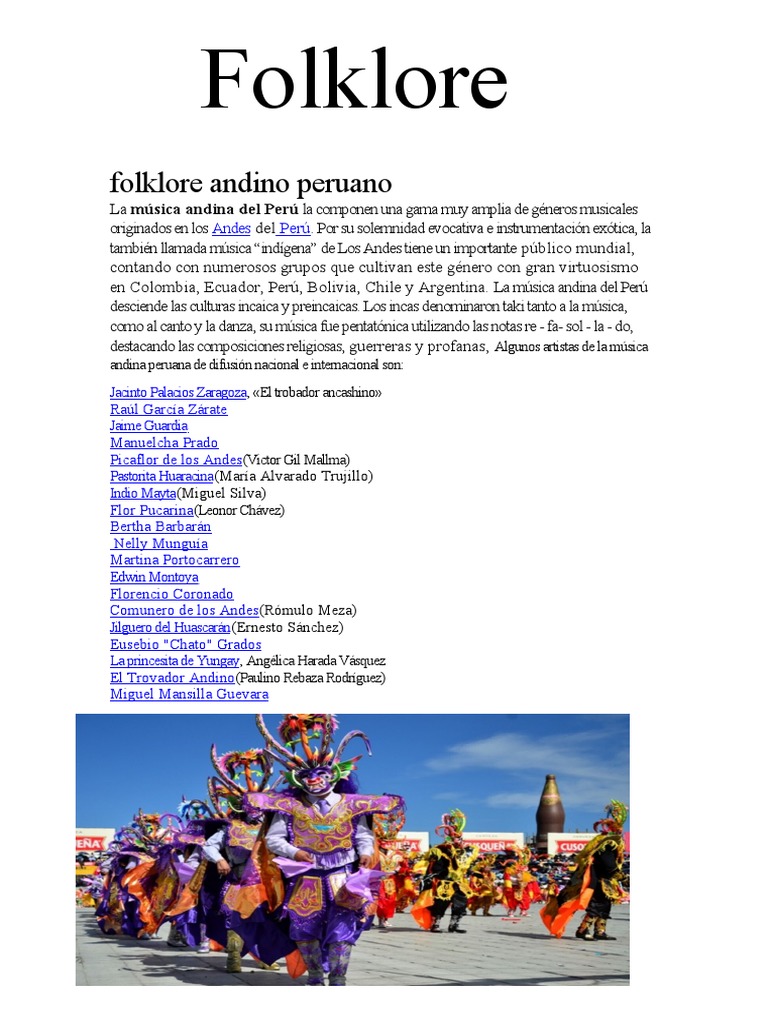 Folklore | PDF