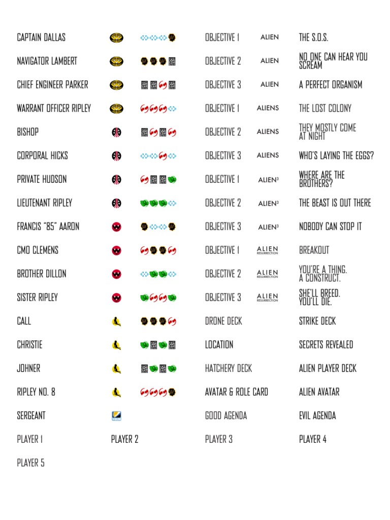 Legendary Encounters Alien | PDF