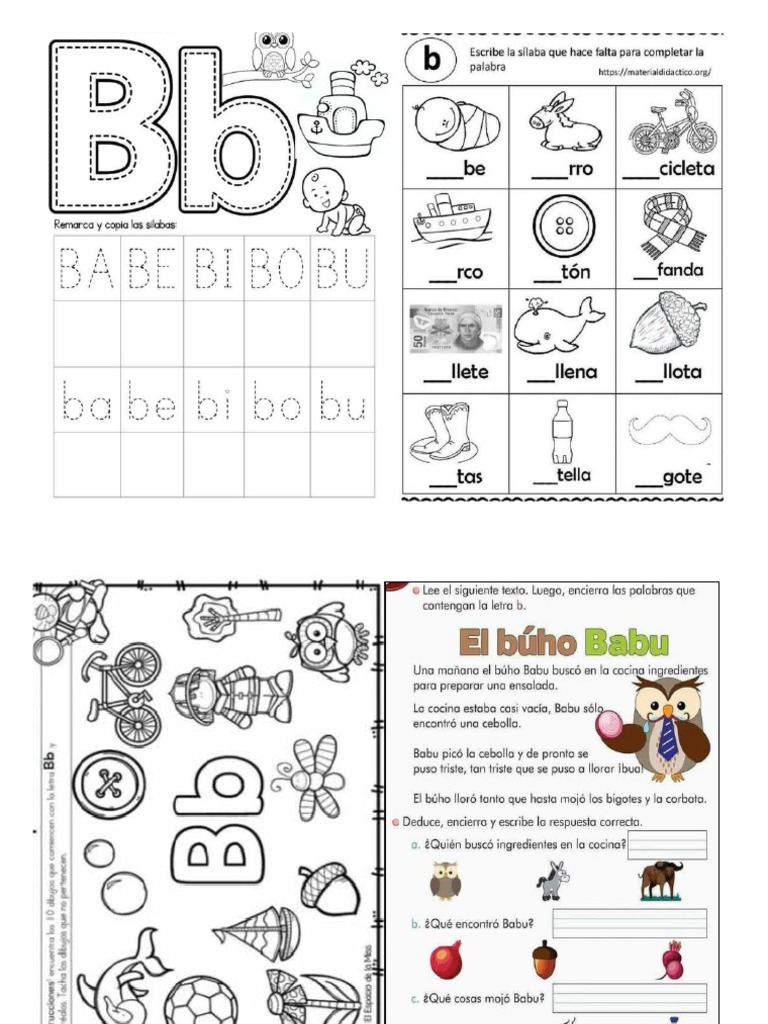 Letra B Pdf