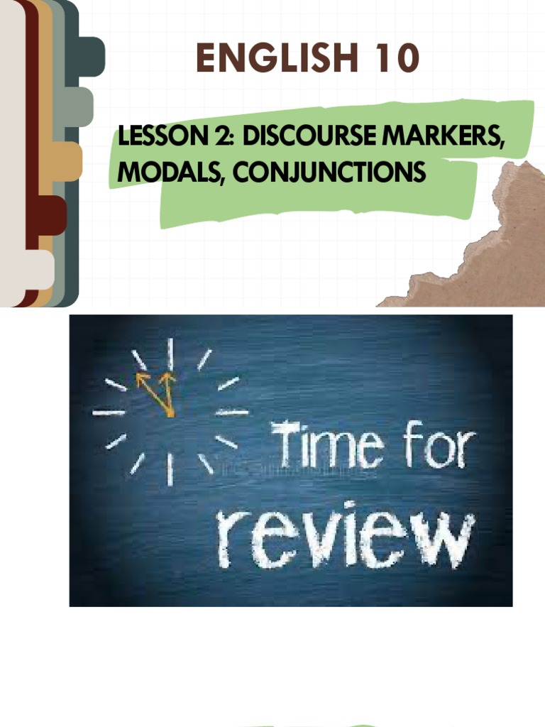 Discourse Markers and Modals in English | PDF