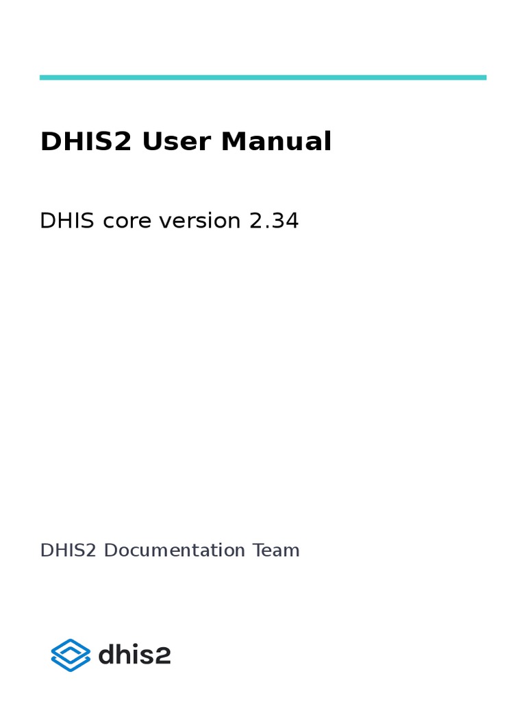 Dhis2 User Manual | PDF