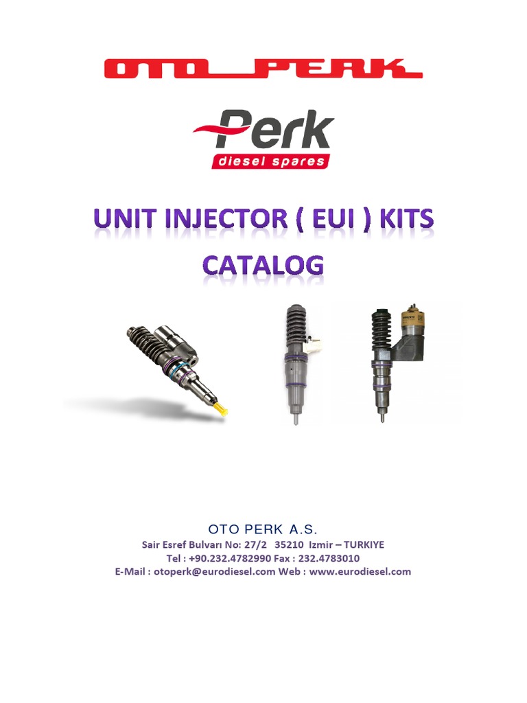 3unit Injector EUI Catalog 2022 PDF 1655289183 | PDF | Machines | Equipment