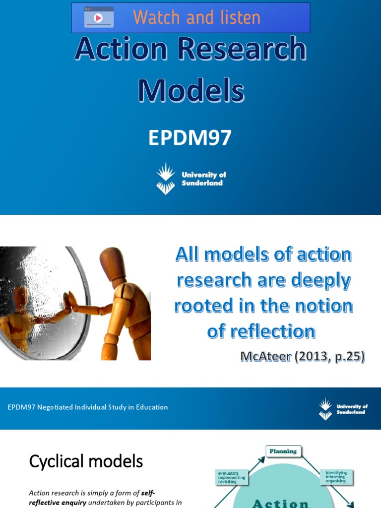 Action Research Models-1 | Download Free PDF | Action Research ...