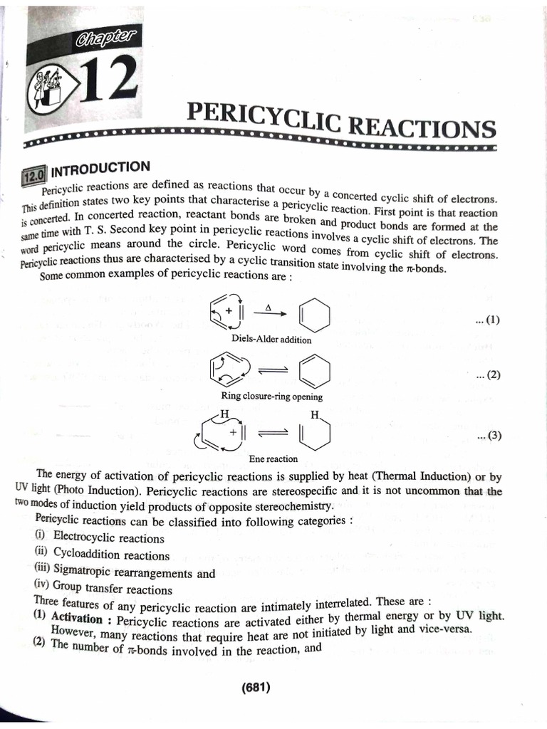 Pericyclic Reactions | PDF