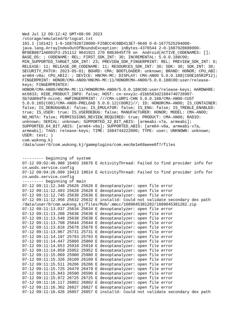 Logcat Pdf Java Programming Language Android Operating System