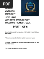 Garment Making Past Questions For WAEC SSCE | PDF