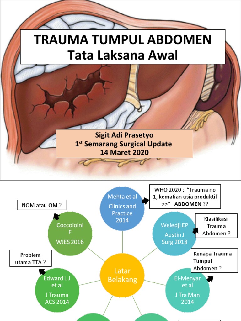 Dr. Sigit Adi Prasetyo - Trauma Tumpul Abdomen | PDF | Pengembangan Diri