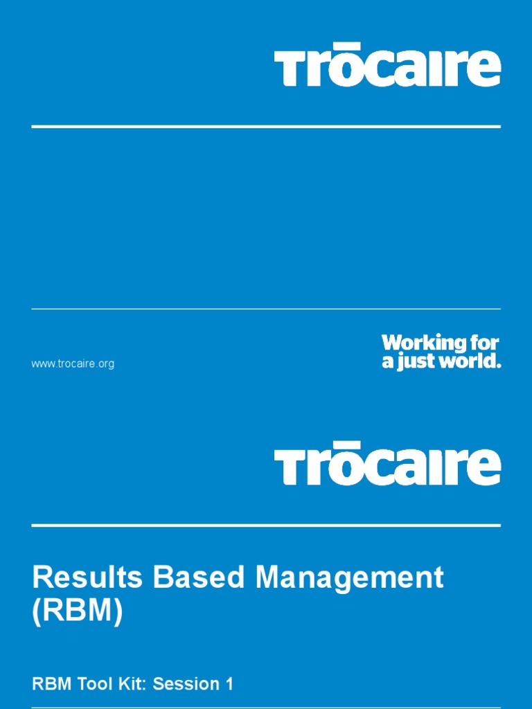RBM Toolkit - Session 1 - Results and RBM | PDF | Risk