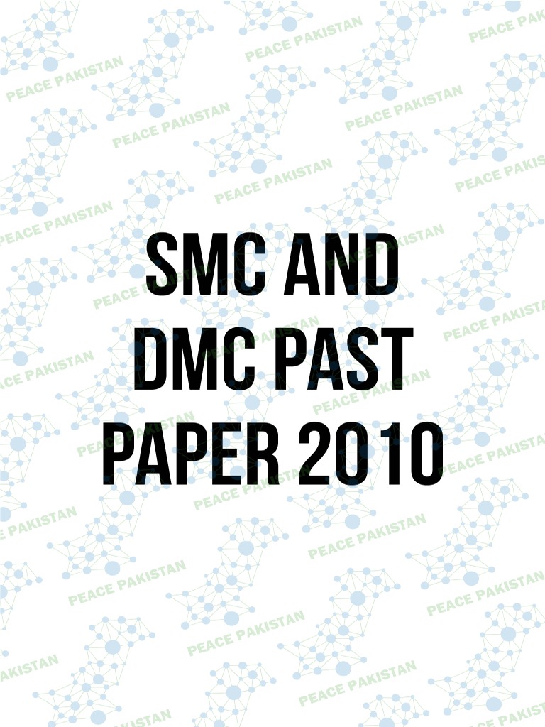 SMC and DMC 2010 | PDF