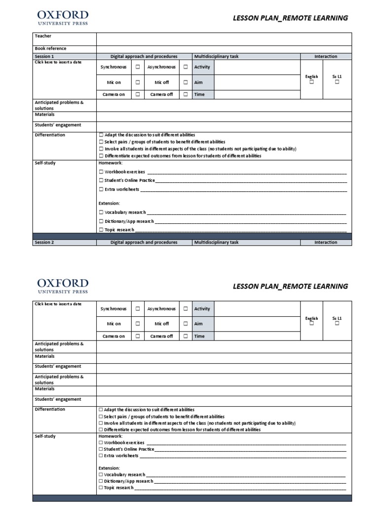 Lesson Plan Template | PDF | Worksheet | Cognitive Science