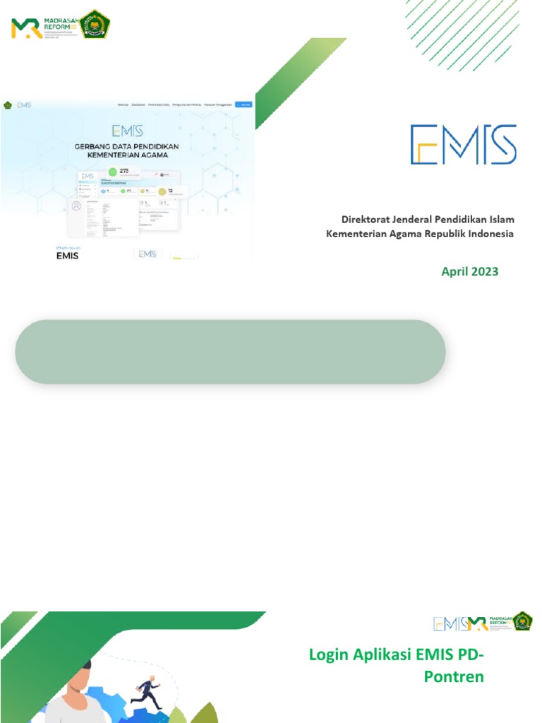 1.1 Akun - Login, Ubah Password, Dan Logout Aplikasi EMIS | PDF