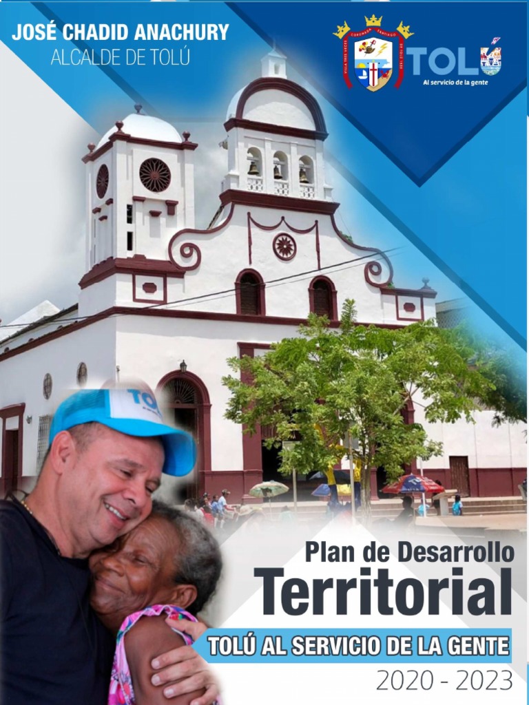 Plan de Desarrollo Territorial Santiago de Tolu 2020-2023 | PDF | Santiago | Alcalde
