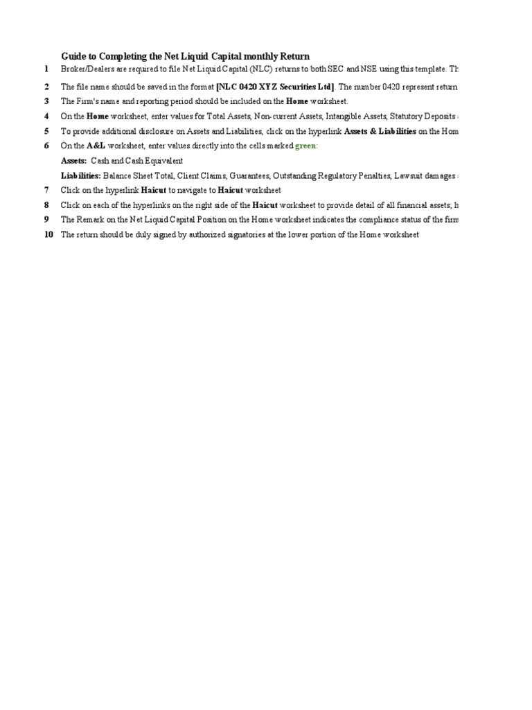NSE. Net CAPITAL REPORT 2ND JUNE, 2023 | PDF | Securities (Finance ...