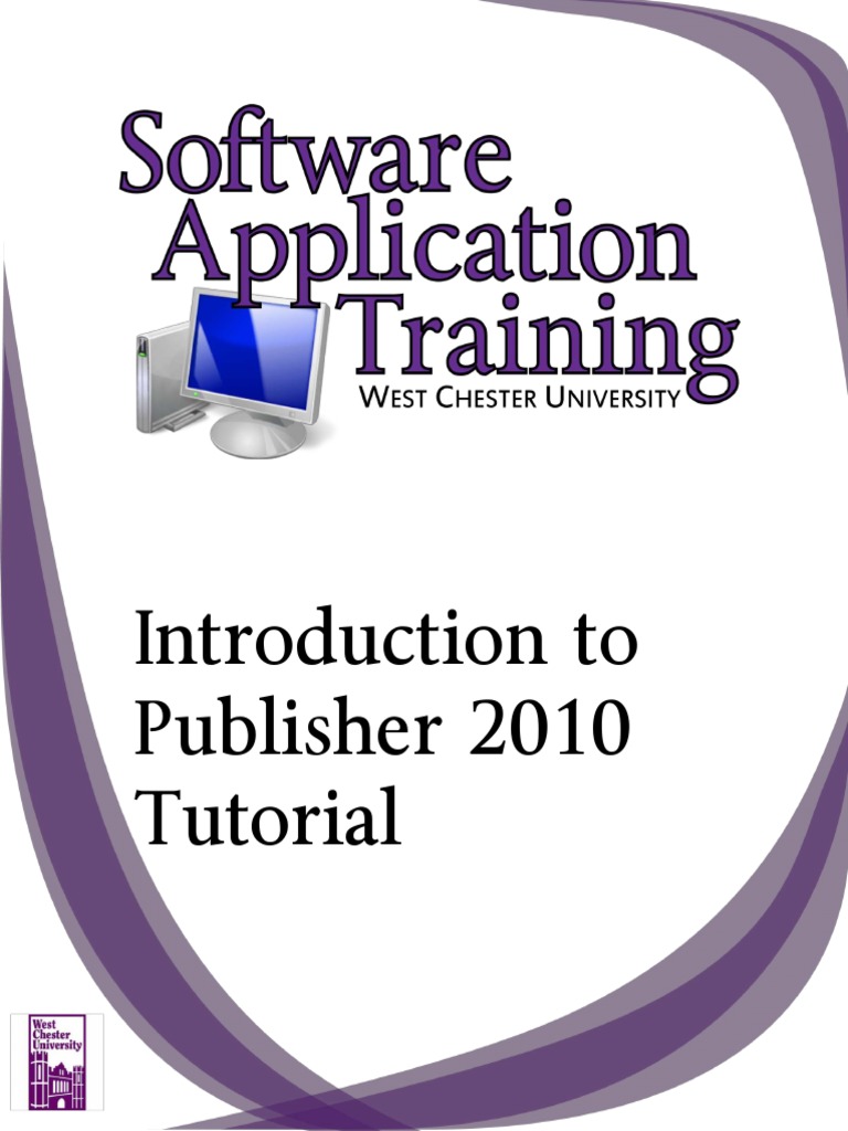 0213 Introduction To Publisher 2010 Tutorial | PDF | Human–Computer Interaction | Graphical User ...