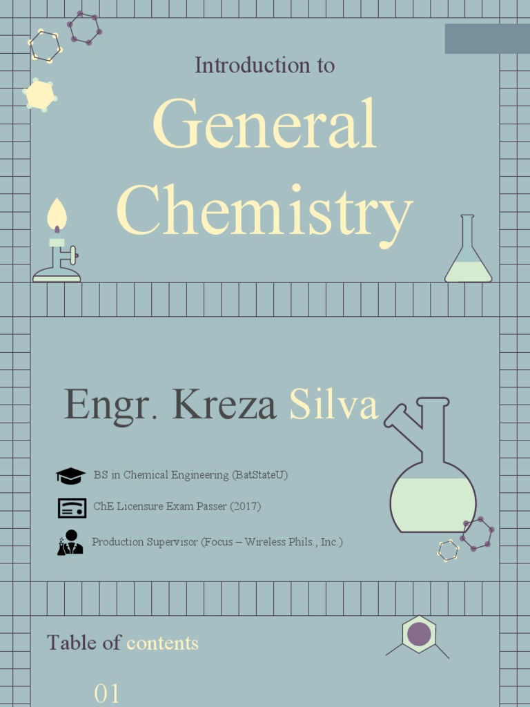 00 Introduction To General Chemistry | PDF | Chemistry | Chemical Substances