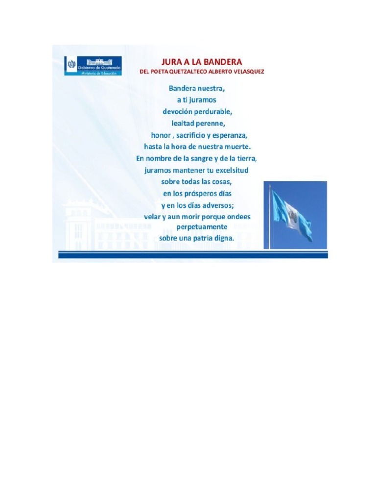 Juramento A La Bandera Cristiana Imprimible