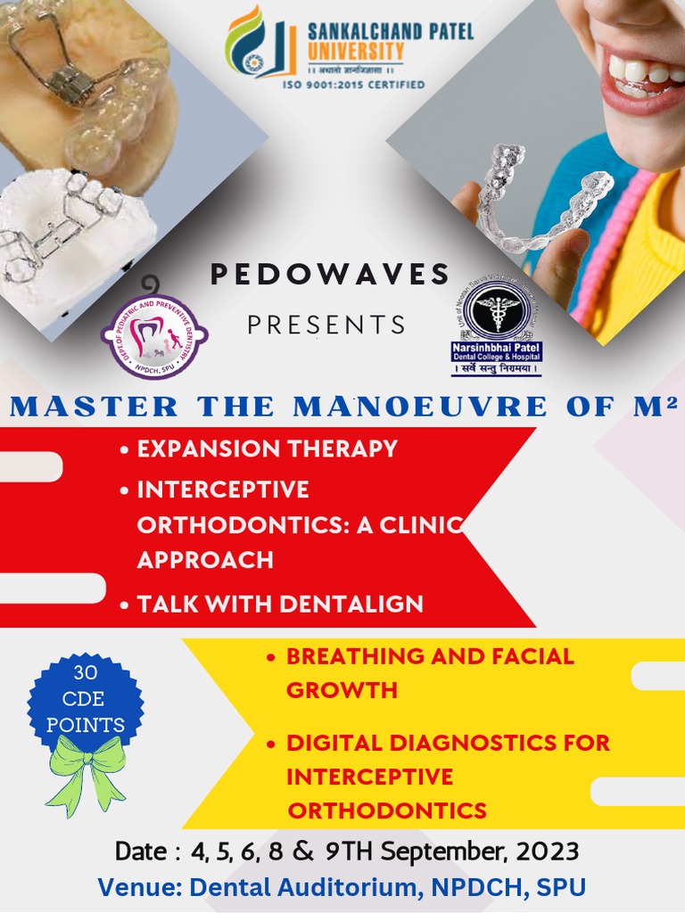 Final Brochure For Cde M2 | PDF | Orthodontics | Dentist
