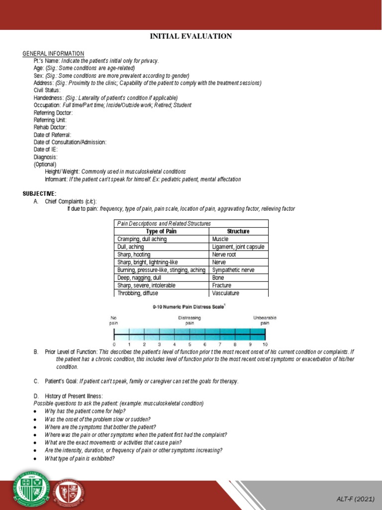 Ie Format Olfu | PDF | Pain | Epidemiology