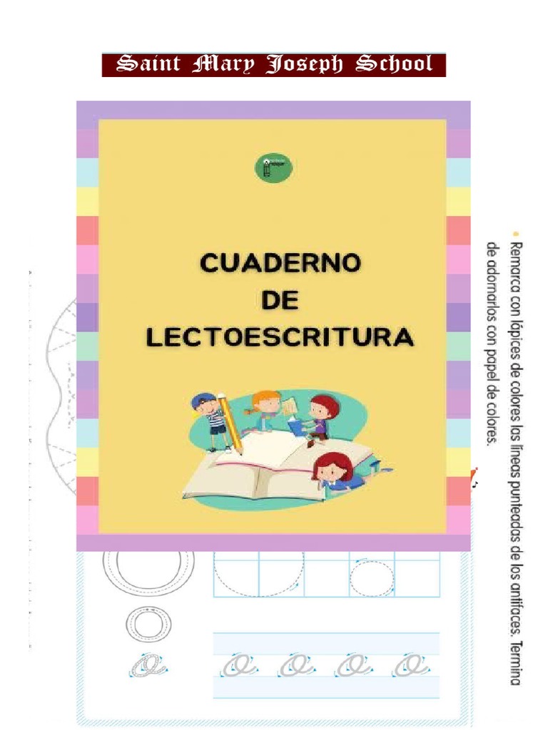 Cuadernillo kínder lectoescritura | PDF