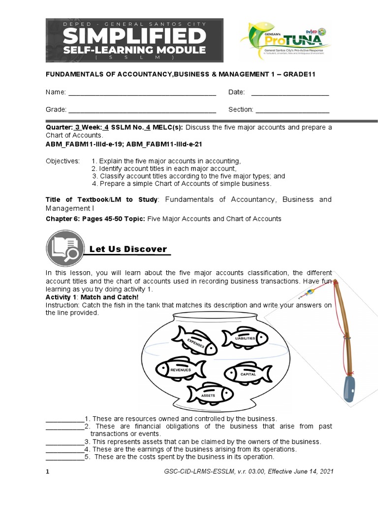 FABM | PDF | Expense | Debits And Credits