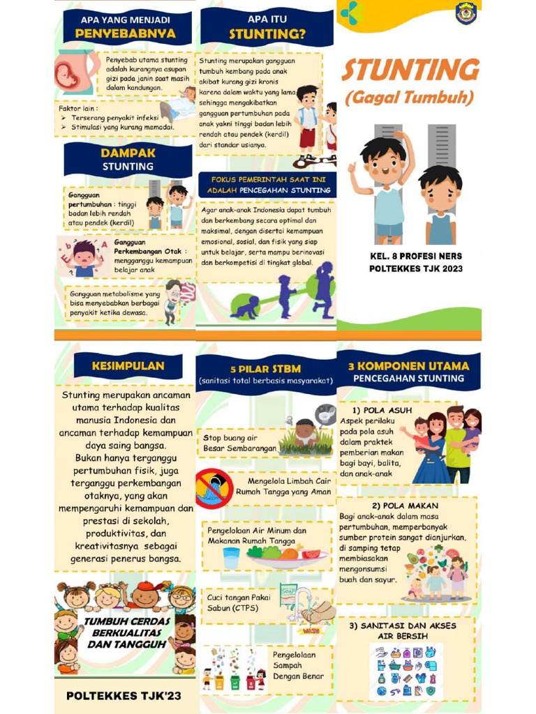 Leaflet Stunting | PDF