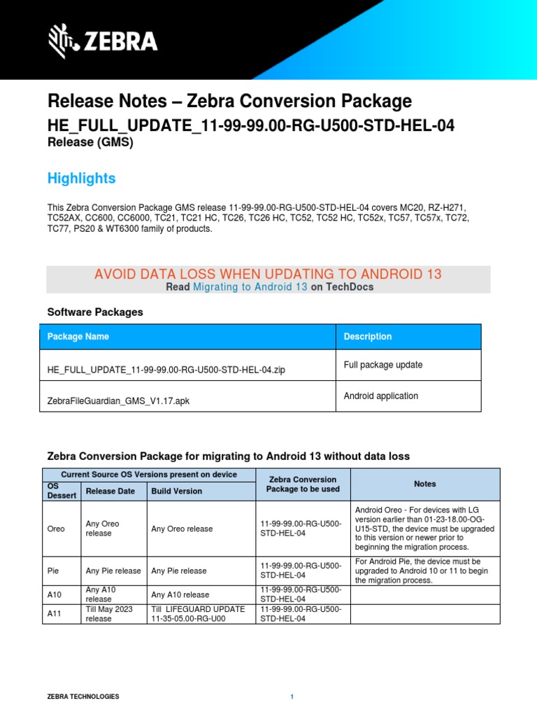 He - Full - Update - 11 99 99.00 RG U500 STD Hel 04 | PDF | Android (Operating System ...