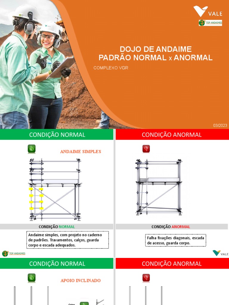 VPS Padrão Normal X Anormal - Dojo Andaime - Complexo VGR | PDF