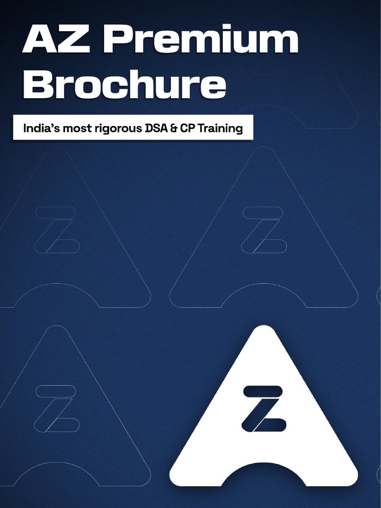 Brochure | PDF | Dynamic Programming | Algorithms