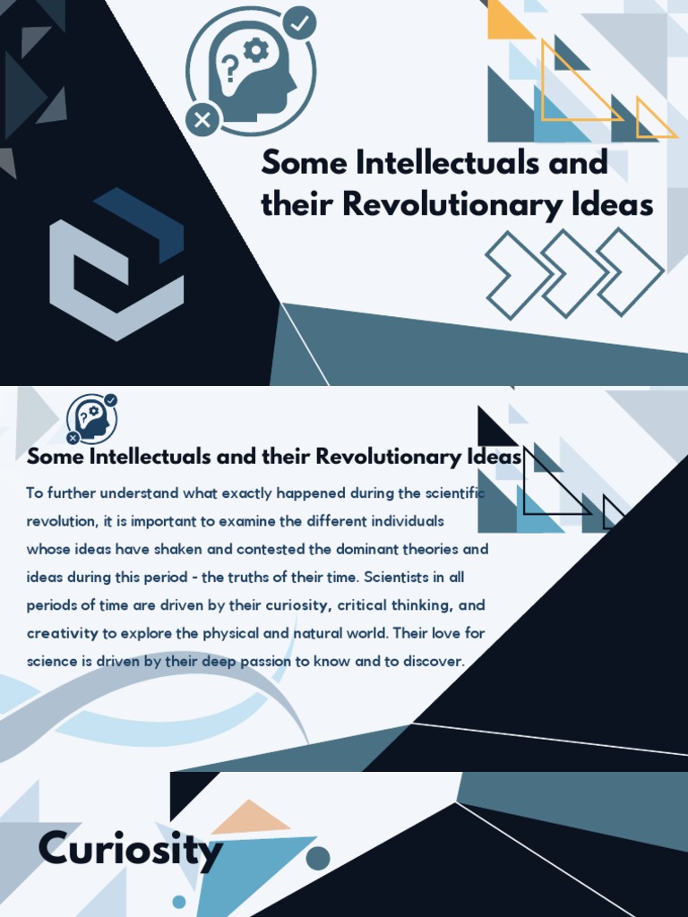 Some Intellectuals and Their Revolutionary Ideas | PDF | Science ...